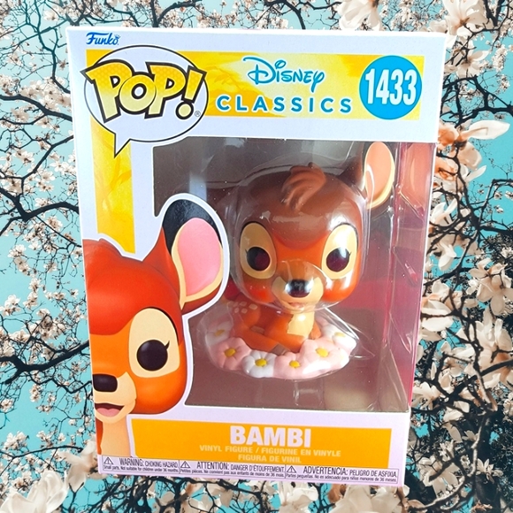 Funko | Other | Bambi Funko 433 Nib With Pop Protector | Poshmark